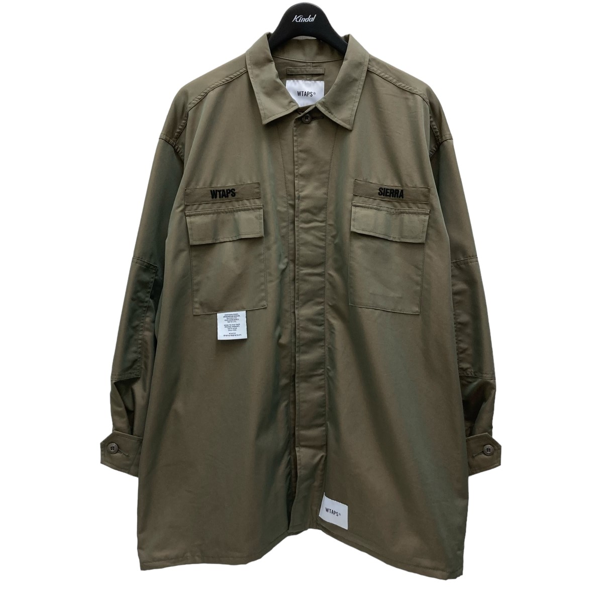 【楽天市場】【中古】WTAPS GUARDIAN JACKET 201WVDT JKM04 オリーブ サイズ：1 【150424】（ダブルタップス）：ブランド古着のカインドオル