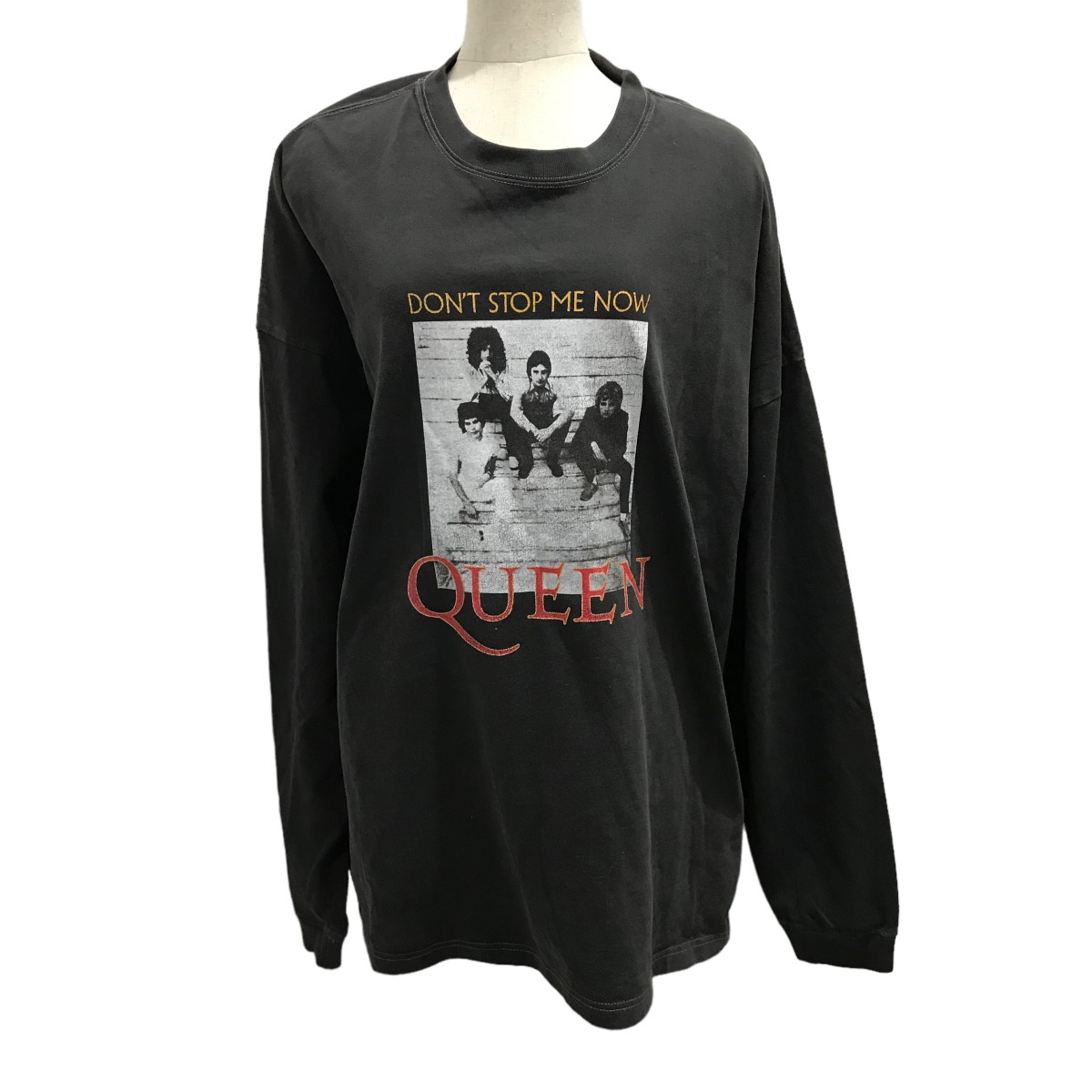 【楽天市場】【中古】AMERI QUEEN DON′T STOP ME NOW LS TEE 長袖カットソー チャコールグレー サイズ：Free 【050524】（アメリ）：ブランド古着のカインドオル