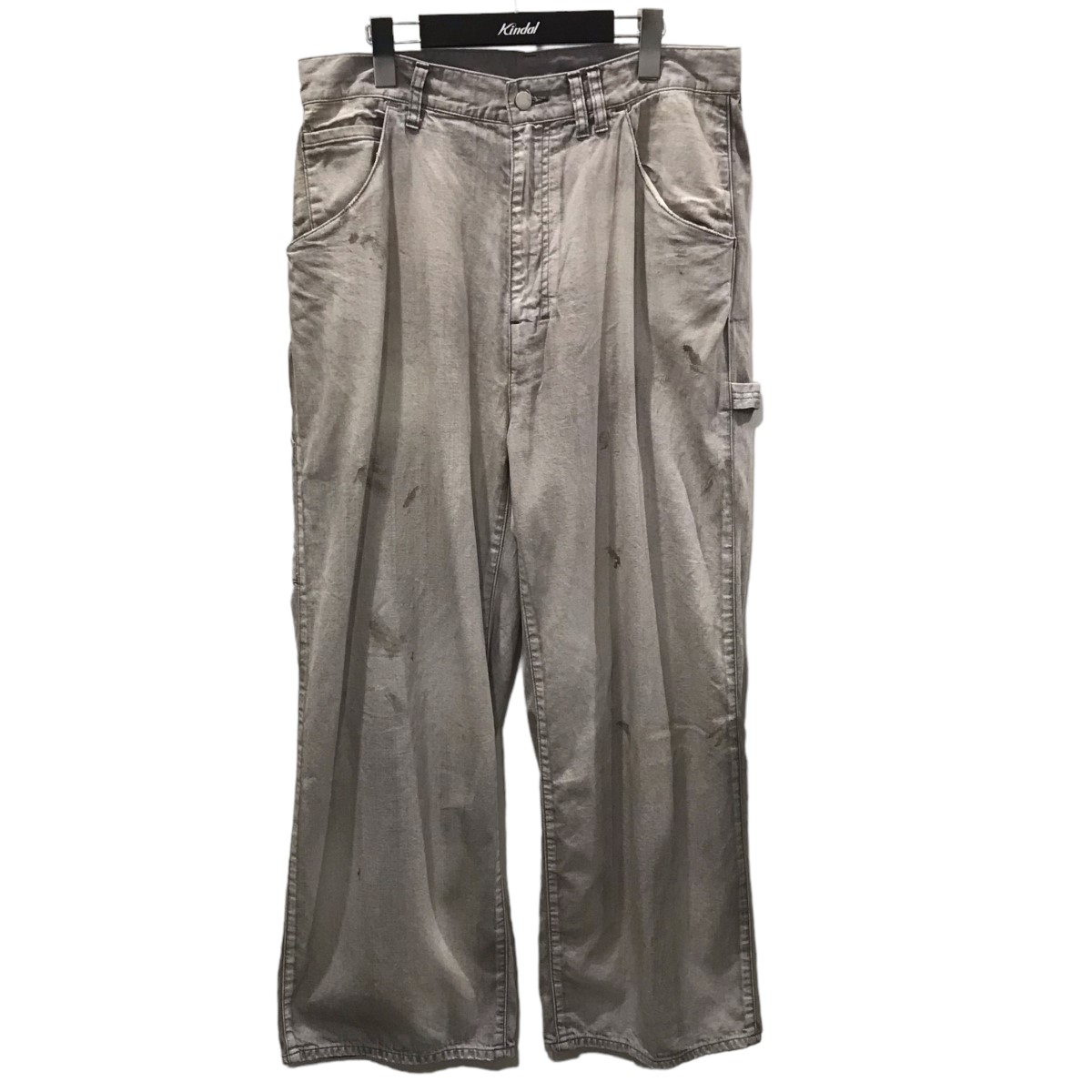 【楽天市場】【中古】ANCELLM 24SS 加工パンツ AGING PAINTER PANTS エイジングペインターパンツ ANC-PT45 グレー サイズ：1 【130524】（アンセルム ...