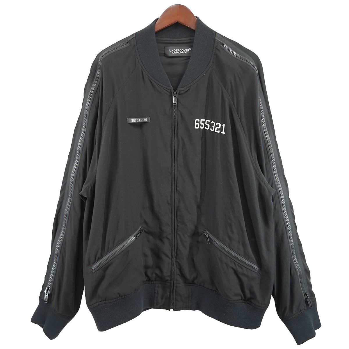 【楽天市場】【中古】UNDERCOVER24SS Ryローンスカジャン 655321 em ブラック サイズ：4【価格見直し】：ブランド古着の ...