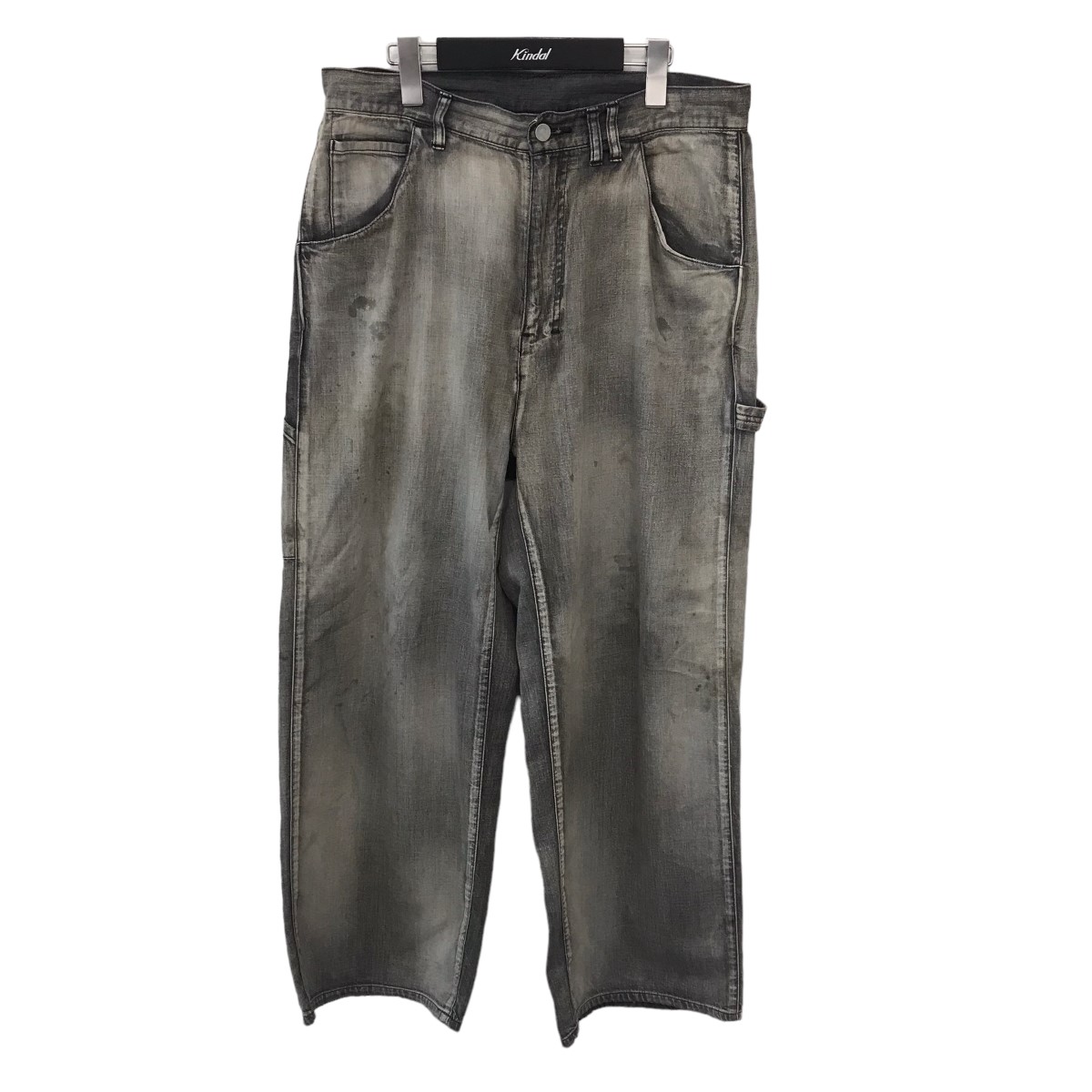【楽天市場】【中古】ANCELLM24SS AGING PAINTER PANTS デニムパンツ ANC-PT45 グレー サイズ：1【価格見直し】：ブランド古着のカインドオル