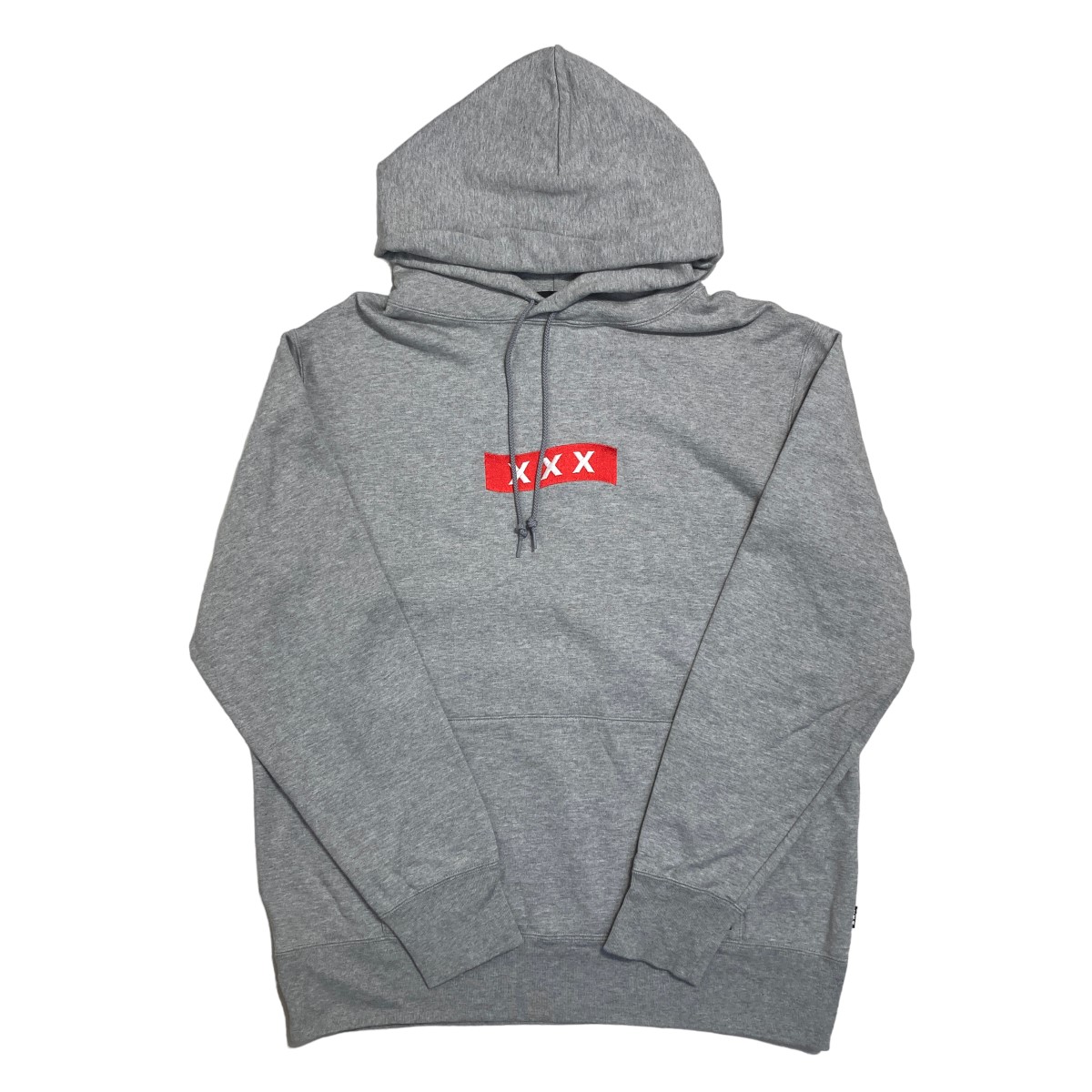 【楽天市場】【中古】GOD SELECTION XXX BOX LOGO ボックスロゴ プルオーバーパーカー グレー サイズ：XL ...