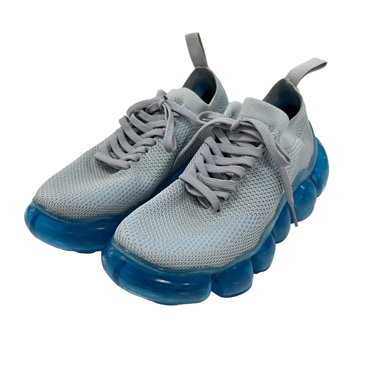 【楽天市場】【中古】grounds×MIKIO SAKABE Jewelry Shoes ローカットスニーカー ライトブルー サイズ：23cm ...