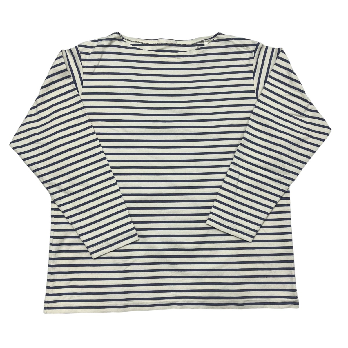 【楽天市場】【中古】COMOLIオーダー カットソー T01-05017 ホワイト×ブルー サイズ：1【価格見直し】：ブランド古着のカインドオル