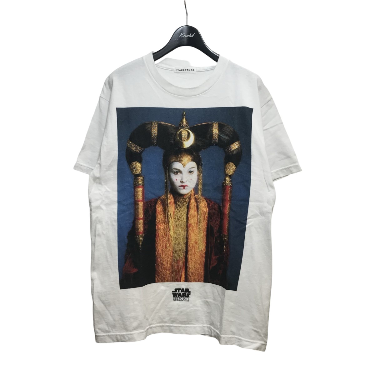 【楽天市場】【中古】FLAGSTUFF STAR WARS T-shirt プリントTシャツ FS1453 ホワイト サイズ：M 【121024】（フラッグスタッフ）：ブランド古着のカインドオル