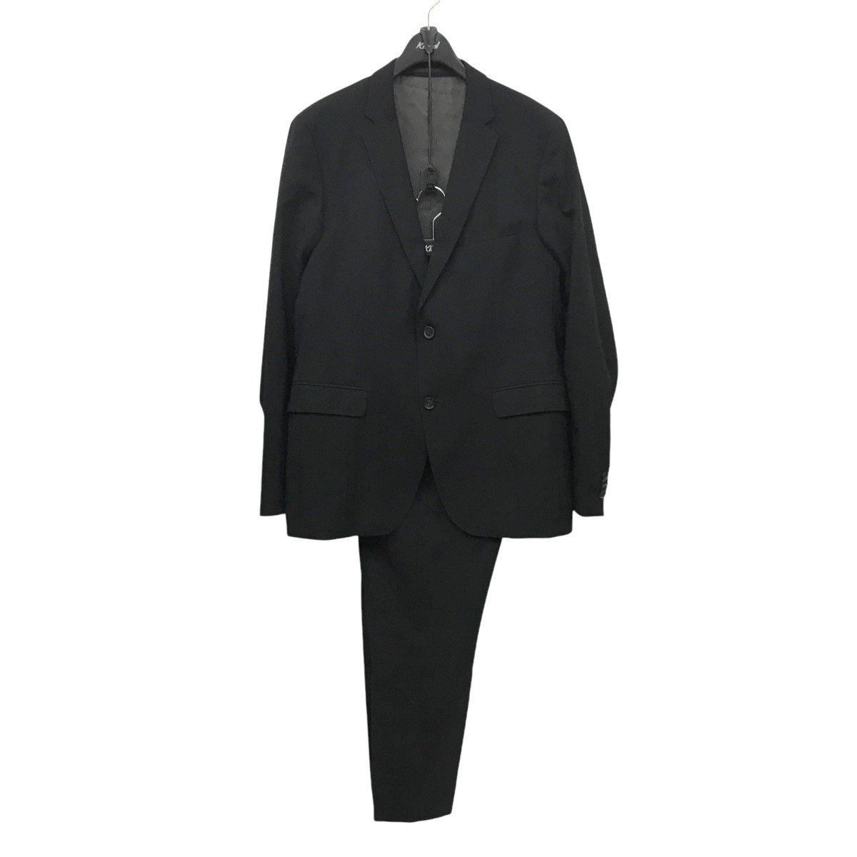 【楽天市場】【中古】BOSS HUGO BOSS COLOMBO セットアップスーツ ブラック サイズ：50/50 【181024】（ヒューゴ ...