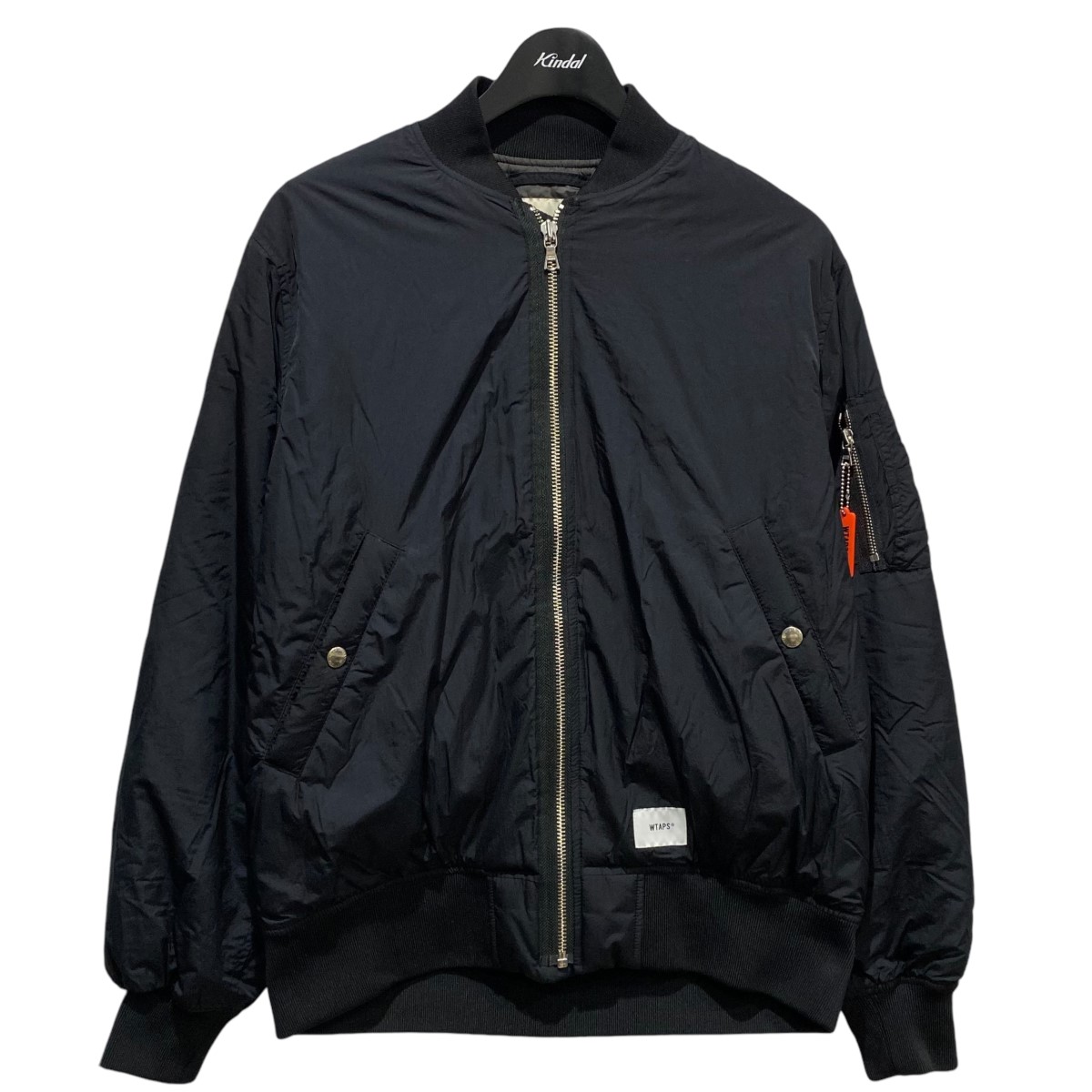 【楽天市場】【中古】WTAPS MA-1ジャケット 182GWDT-JKM03 ブラック サイズ：X01 【021124】（ダブルタップス）：ブランド古着のカインドオル