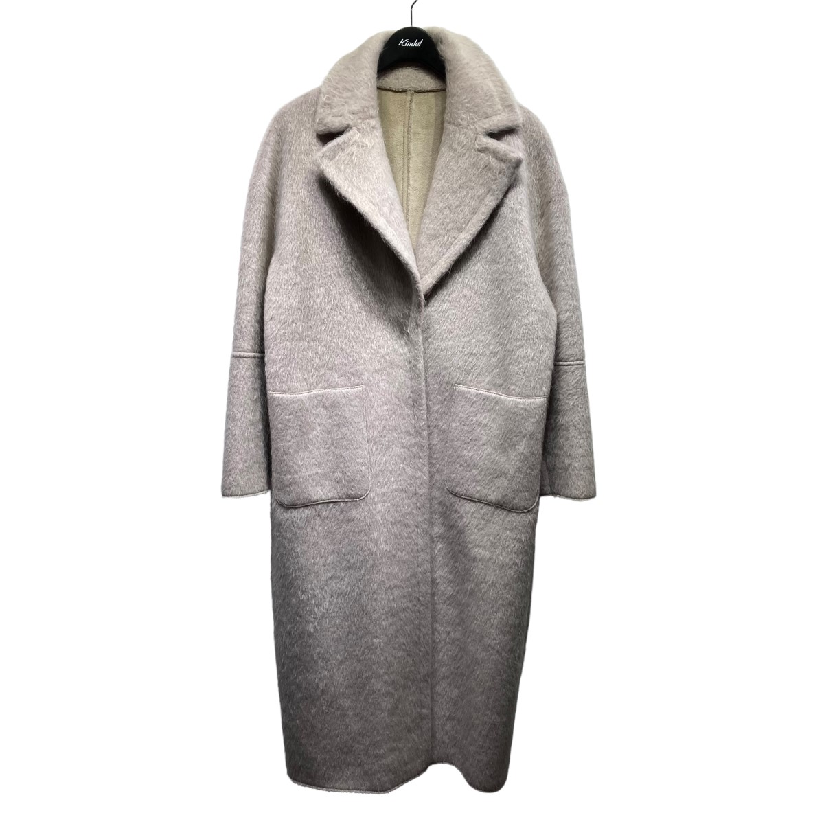 【楽天市場】【中古】AMERI BLANKET LIKE FAKE MOUTON COAT ベージュ サイズ：Free 【241124】（アメリ）：ブランド古着のカインドオル