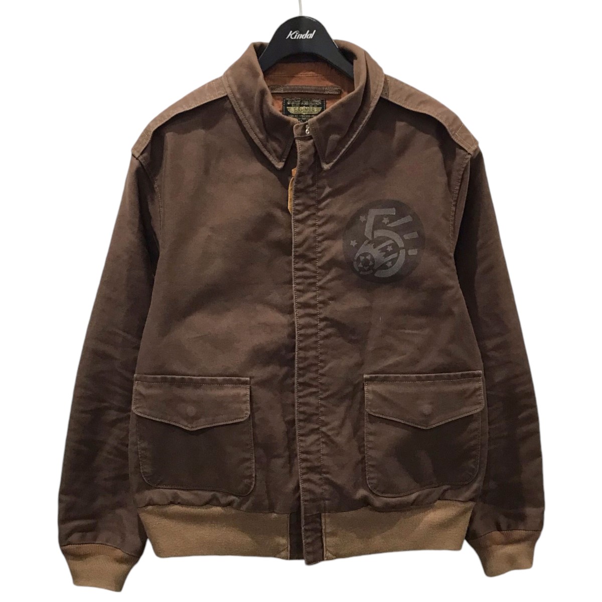 【楽天市場】【中古】COLIMBO フライトジャケット ABERDEEN AERO JACKET アベルディーン エアロジャケット ZZ-0101 ブラウン サイズ：42 【271224 ...
