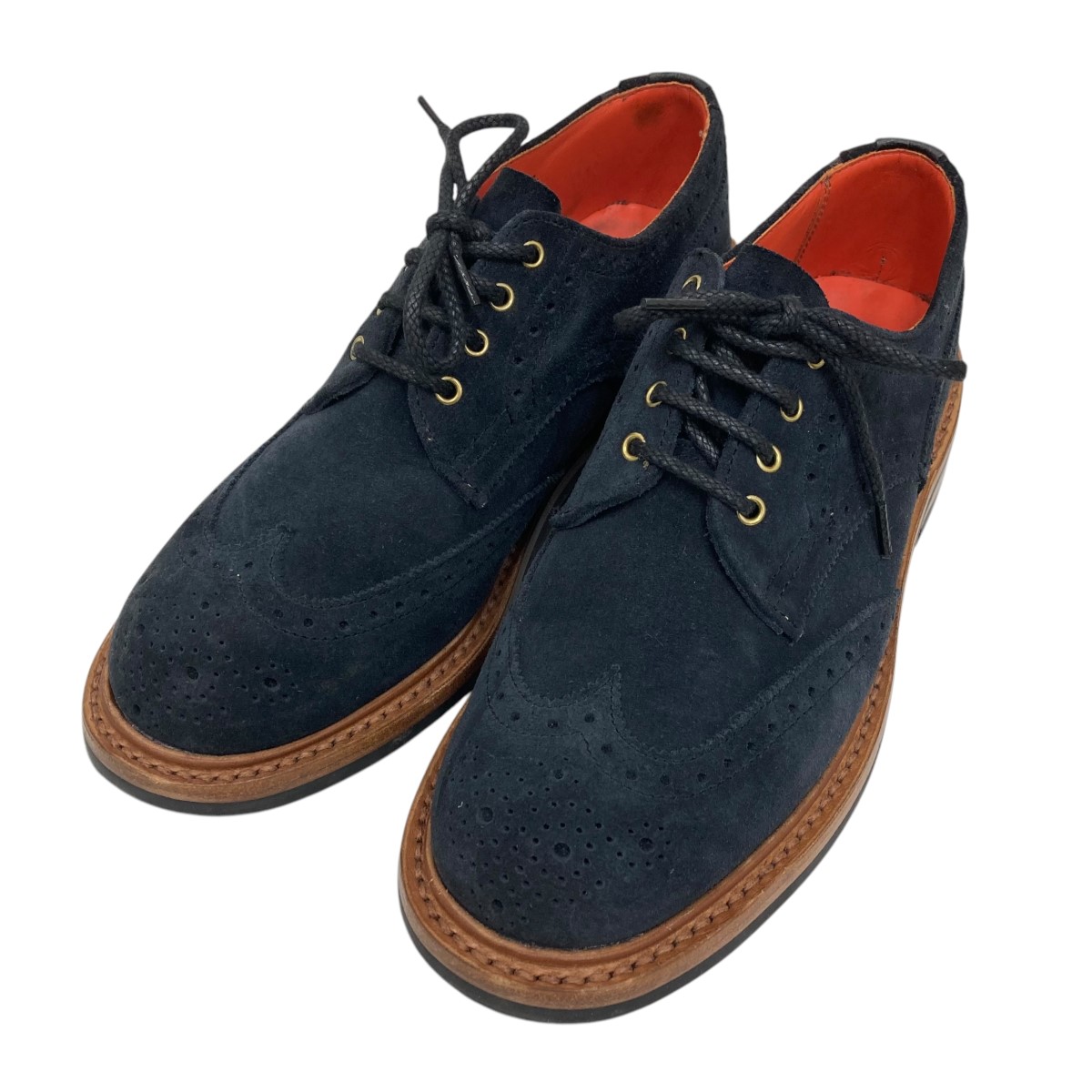 【楽天市場】【中古】Tricker’s L5679 ANNE ウィングチップシューズ ブラック サイズ：L5679 【271224 ...