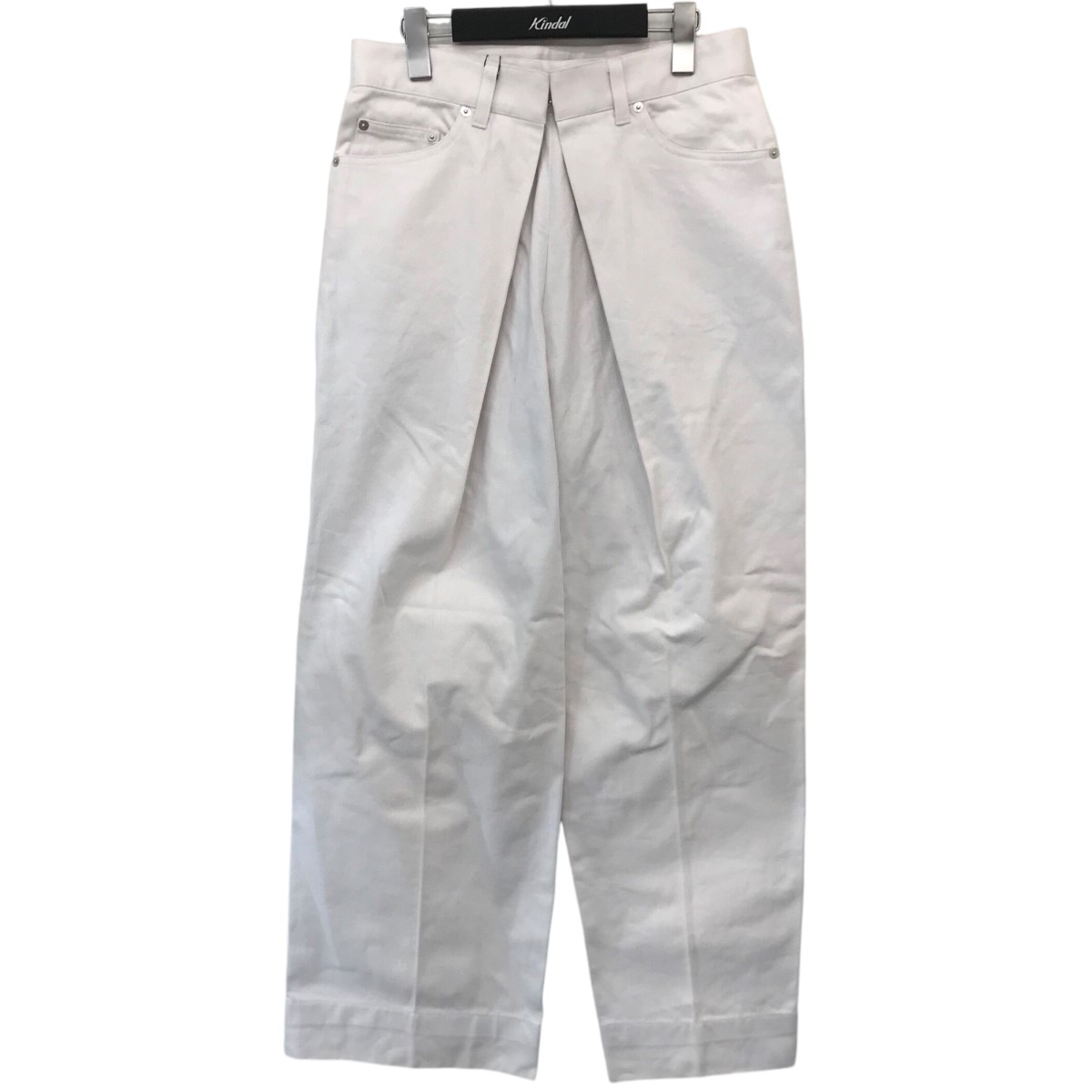 【楽天市場】【中古】JOHN LAWRENCE SULLIVAN フロントタックワイドデニム JLS 02 B16 ホワイト サイズ：42 ...