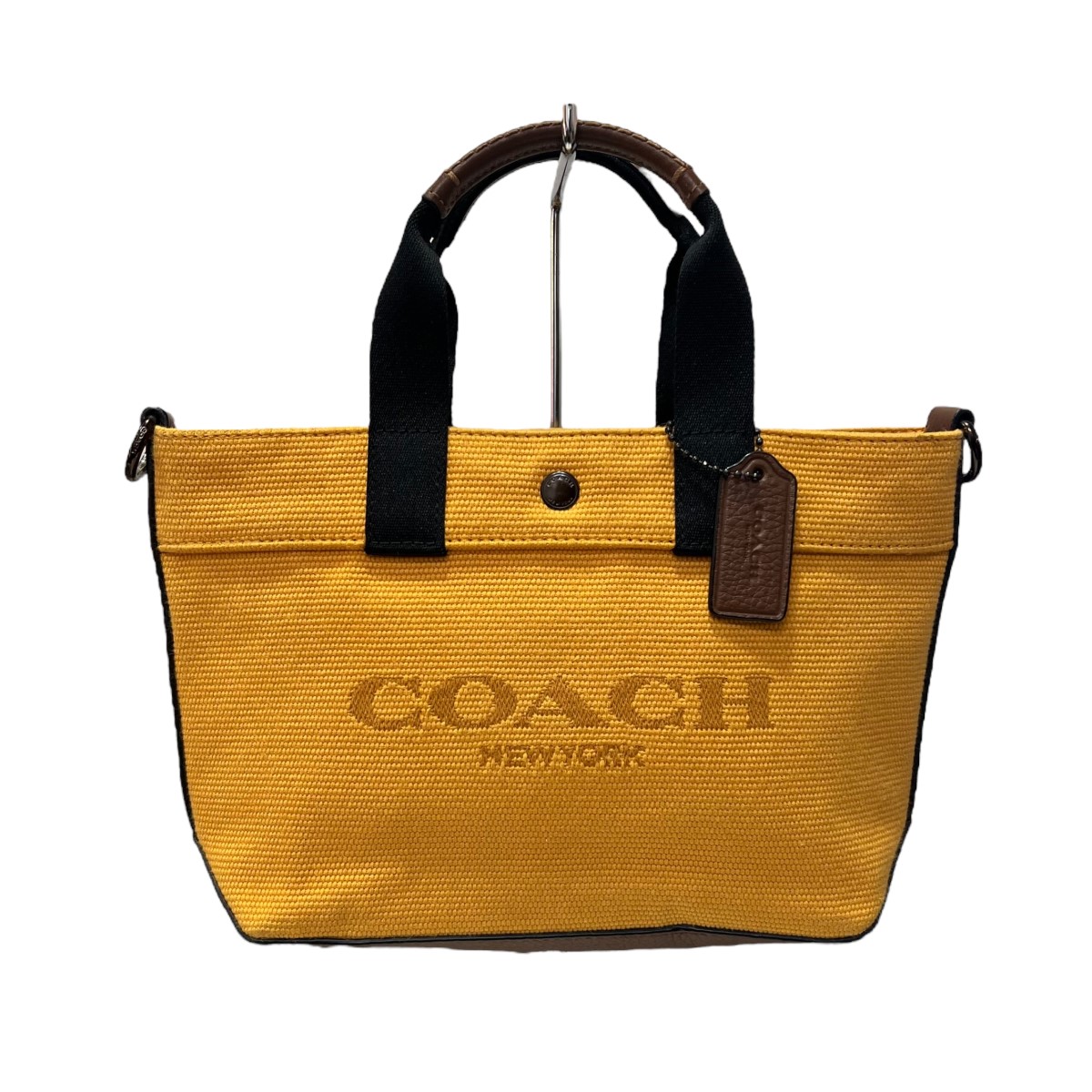 【楽天市場】【中古】COACH ミニトートバッグ C2247-C9879 マスタード 【030125】（コーチ）：ブランド古着のカインドオル
