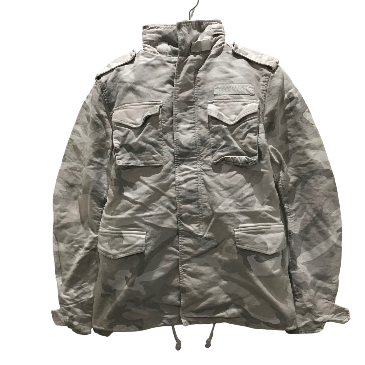 【楽天市場】【中古】AKMM-65(COLD WEATHER) カモフラ ジャケット RB055 WHITE CAMO サイズ：M【価格見直し ...