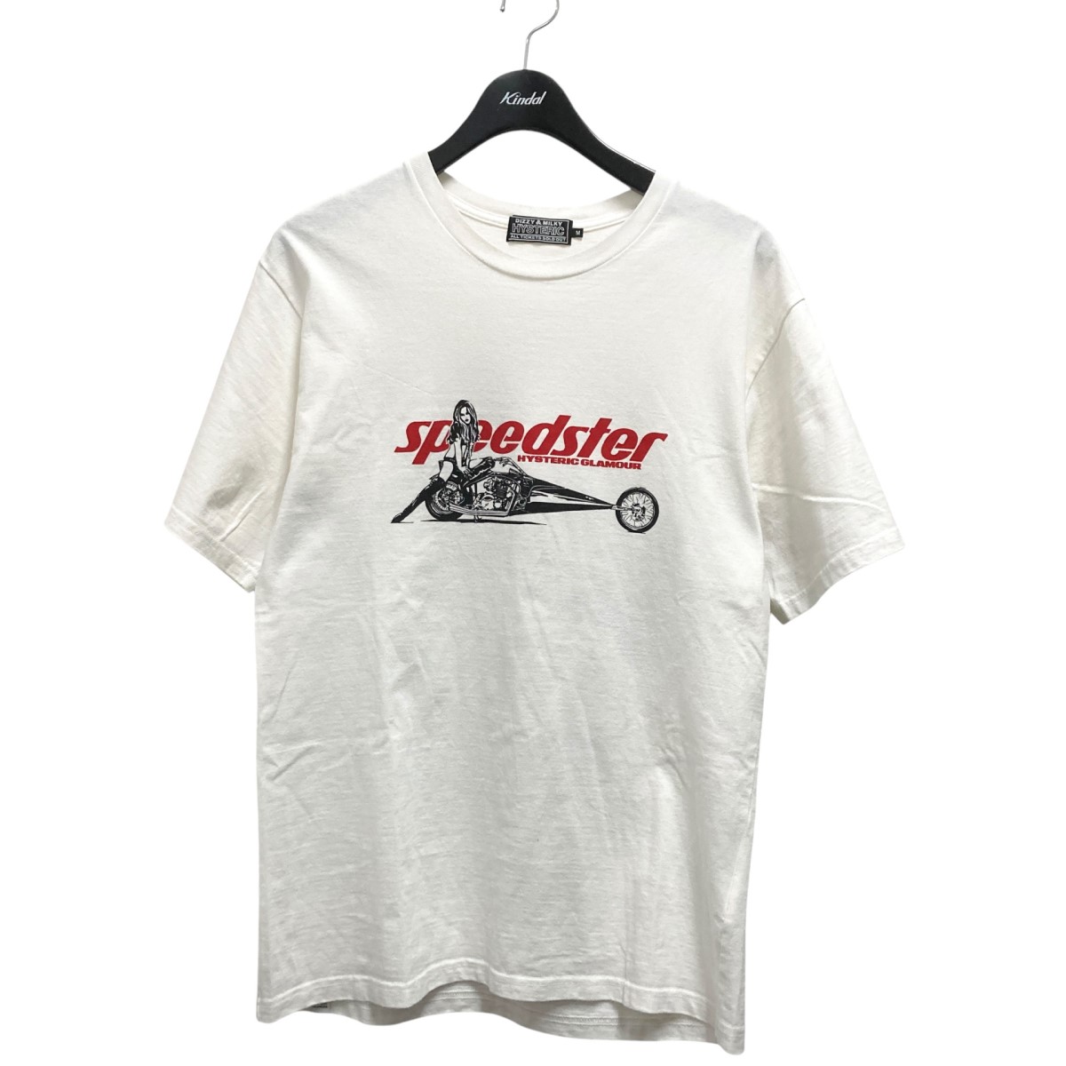【楽天市場】【中古】Hysteric Glamour SPEEDSTER プリントTシャツ 02241CT41 ホワイト サイズ：M ...