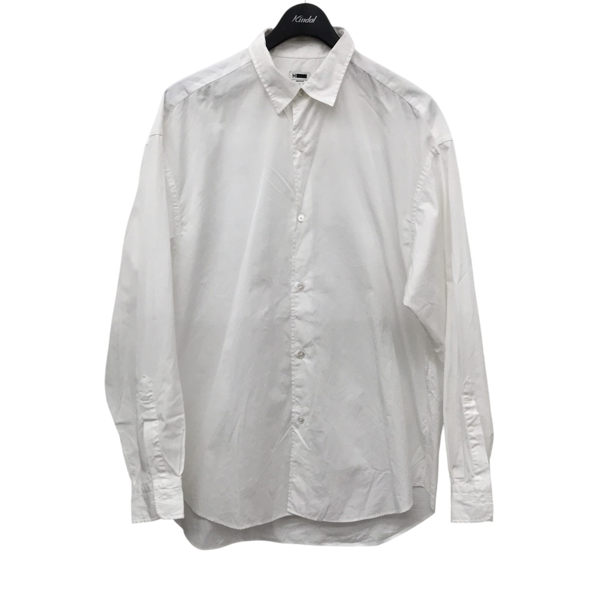 【楽天市場】【中古】H BEAUTY＆YOUTH トーマス メイソン バルーン レギュラーカラー 長袖シャツ 1211-250-8189 ホワイト サイズ：M 【270325】（エイチビ ...