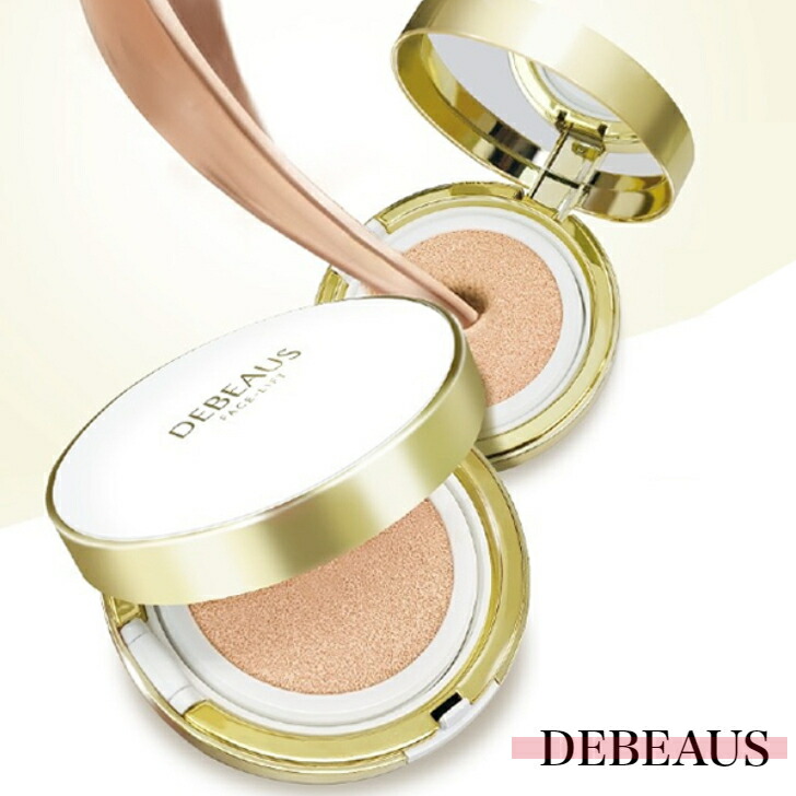 【楽天市場】DEBEAUS ディビュース ボトックス クッションファンデーション 15g レフィル付き 正規品 BT 韓国コスメ ヒト幹細胞 美白 韓国スキンケア：カインドアース