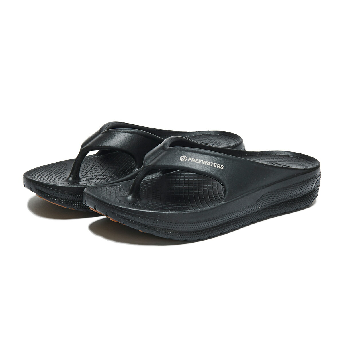 【楽天市場】【20%OFF】FREEWATERS Cloud9 Maxx(Black)(フリーウォータース クラウド9 マックス)【メンズ】【トングサンダル クッション 反発 ラバーソール ...