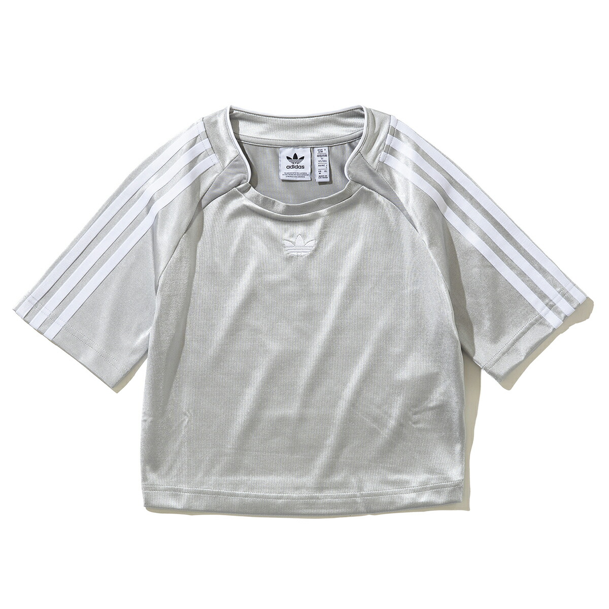 【楽天市場】adidas Originals ADICOLOR TEAMGEIST BABY TEE(Grey Two)(アディダス ...