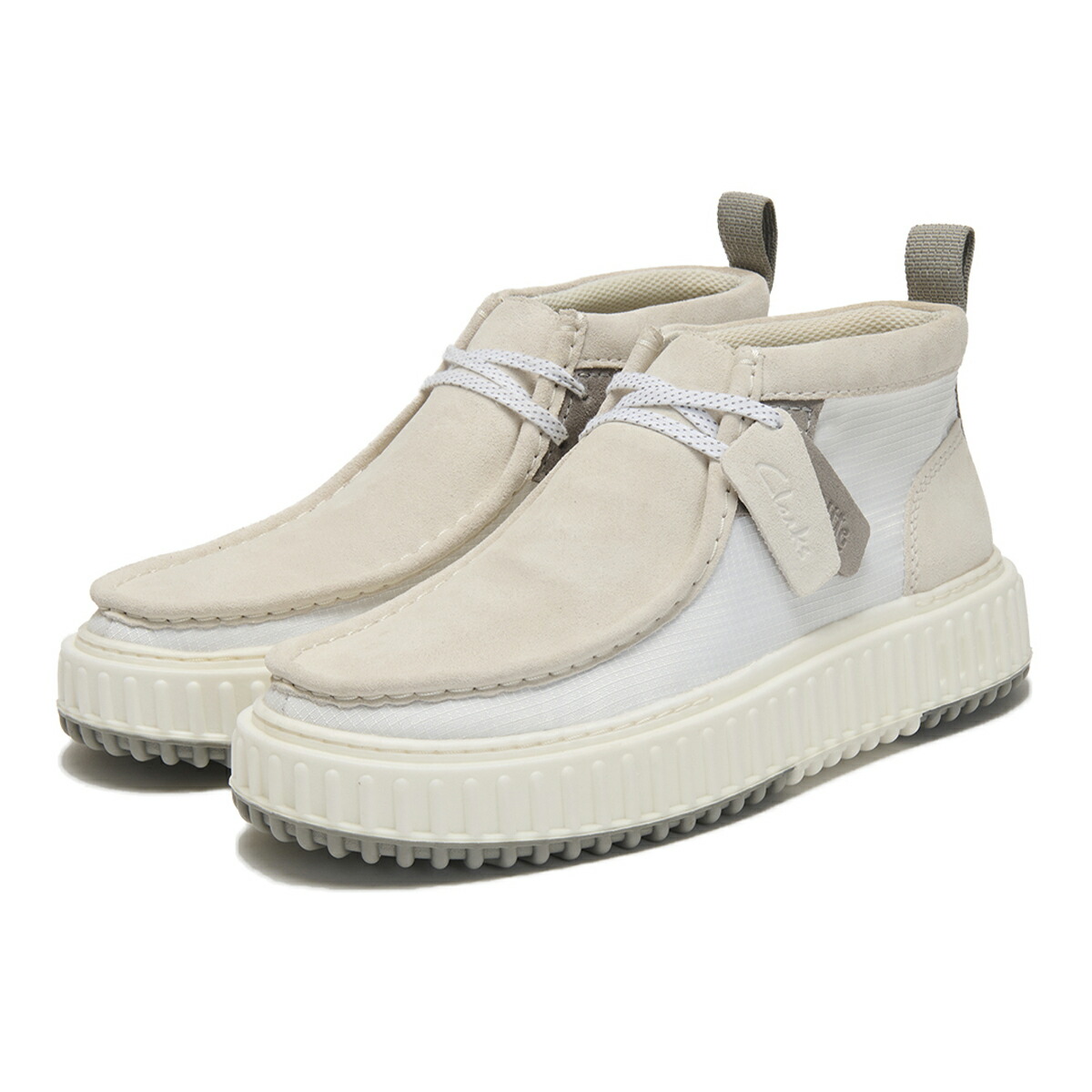 【楽天市場】【30%OFF】Clarks Torlite Hi(ホワイトコンビ)(クラークス トーライトハイ)【メンズ】【モカシンシューズ ...