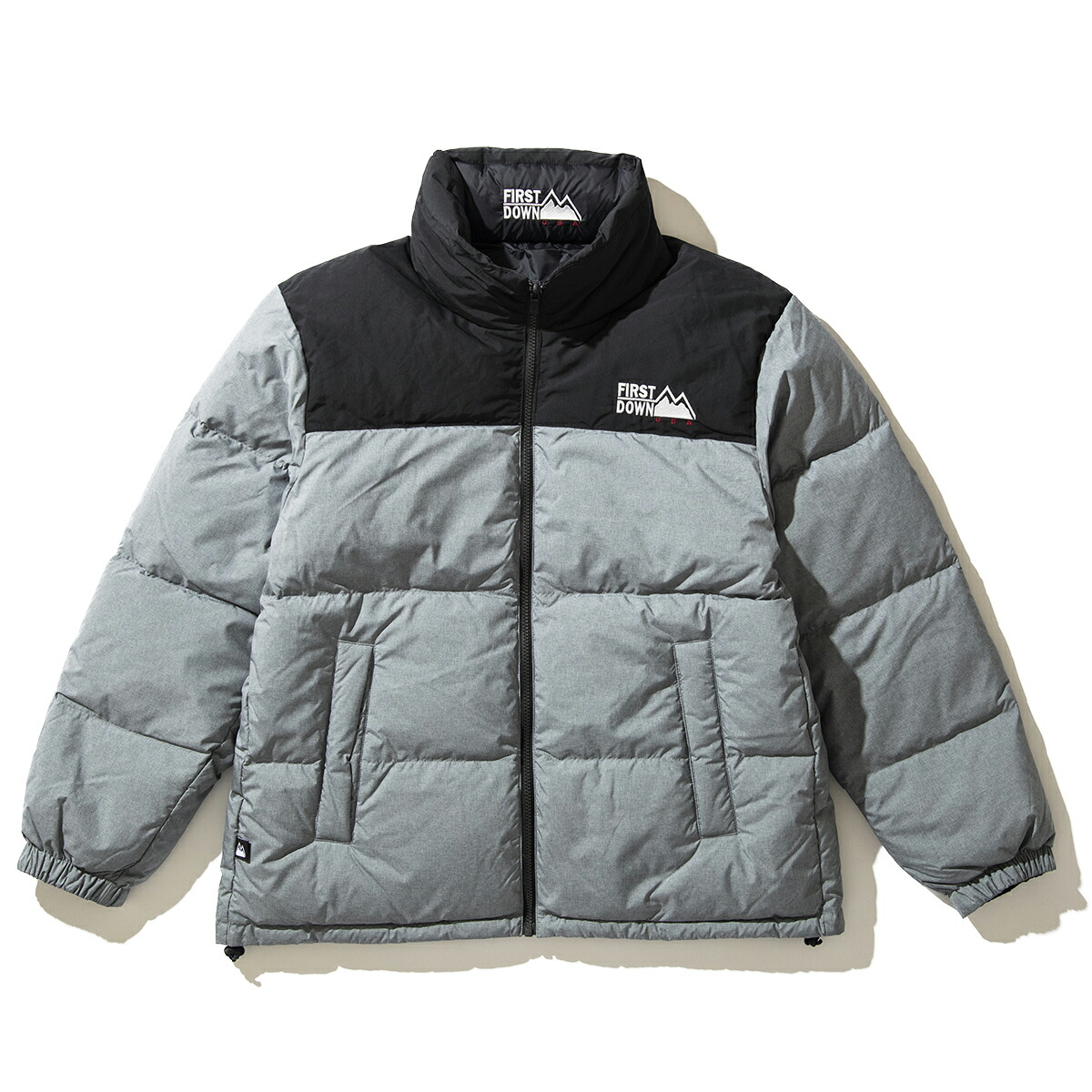 【楽天市場】【30%OFF】FIRST DOWN BUBBLE DOWN JACKET MICROFT(R)(H/GRAY)(ファーストダウン ...