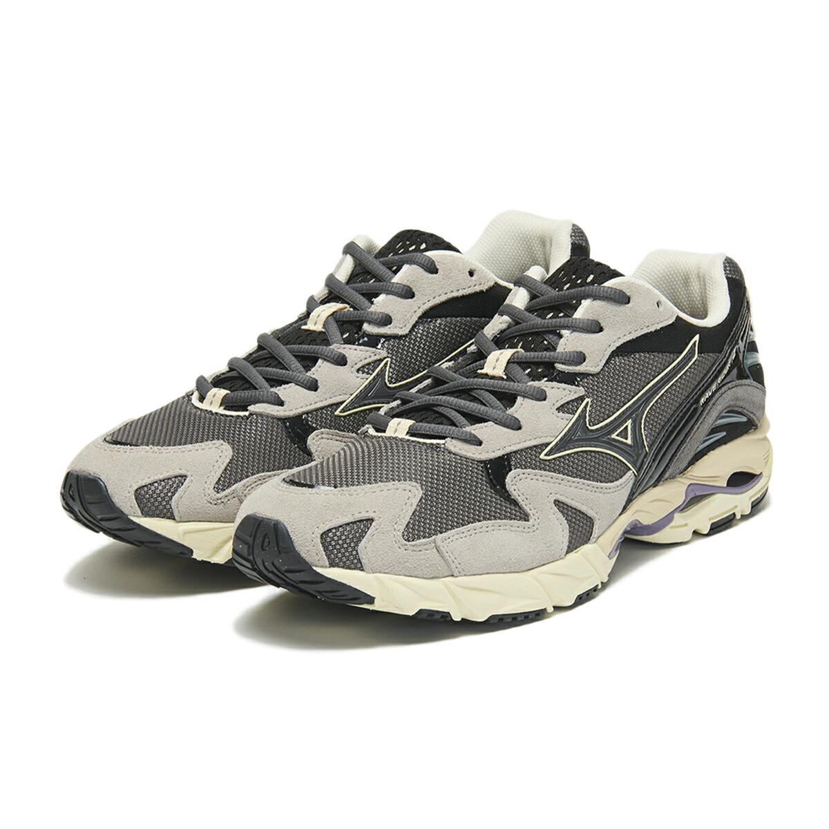 【楽天市場】【20%OFF】MIZUNO WAVE RIDER 10(グレー×ブラック)(ミズノ ウエーブライダー 10)【メンズ レディース】【スニーカー ローカット ランニングシューズ ...
