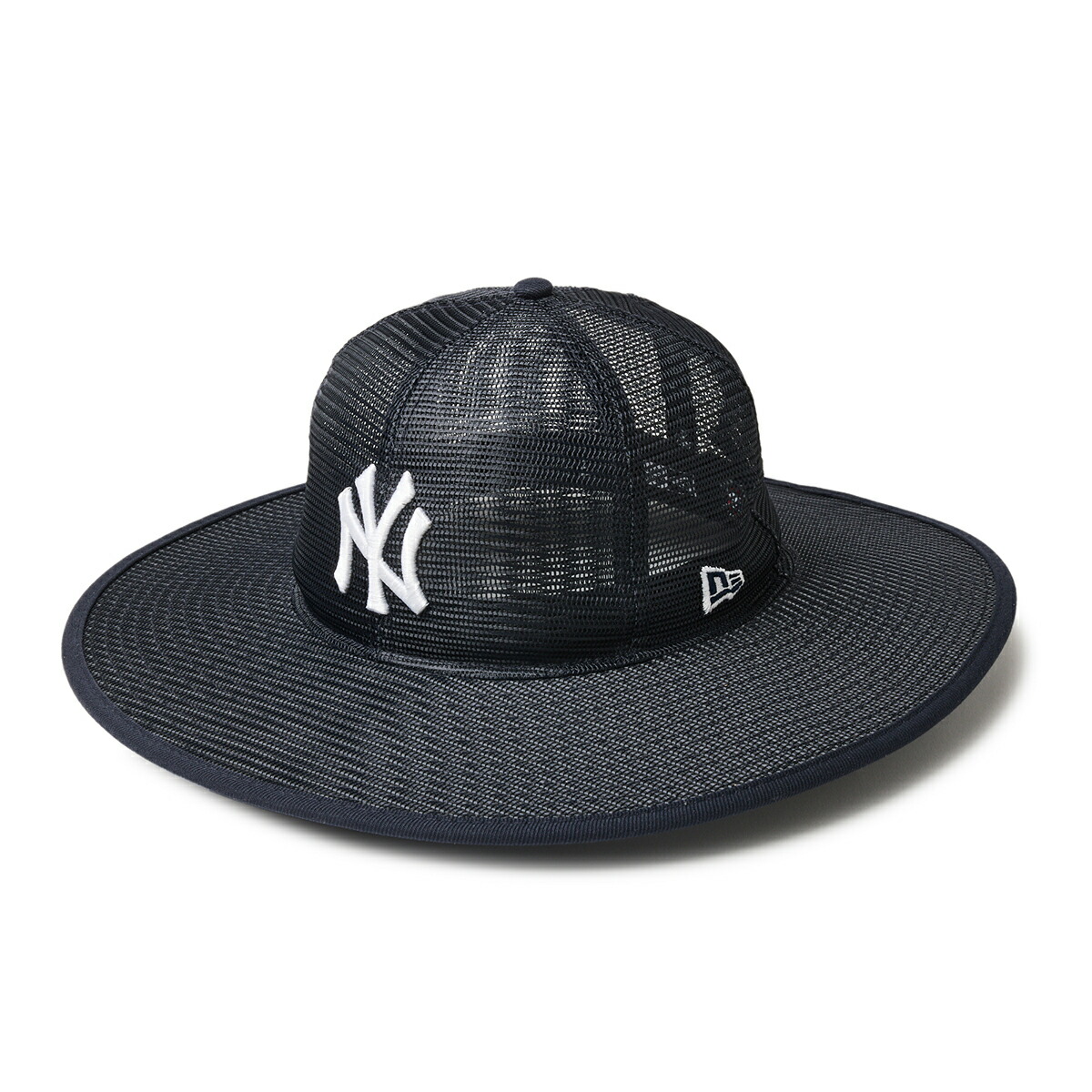【楽天市場】NEW ERA NEW YORK YANKEES LONG BRIM MESH FITTED HAT(ネイビー)(ニューエラ ...