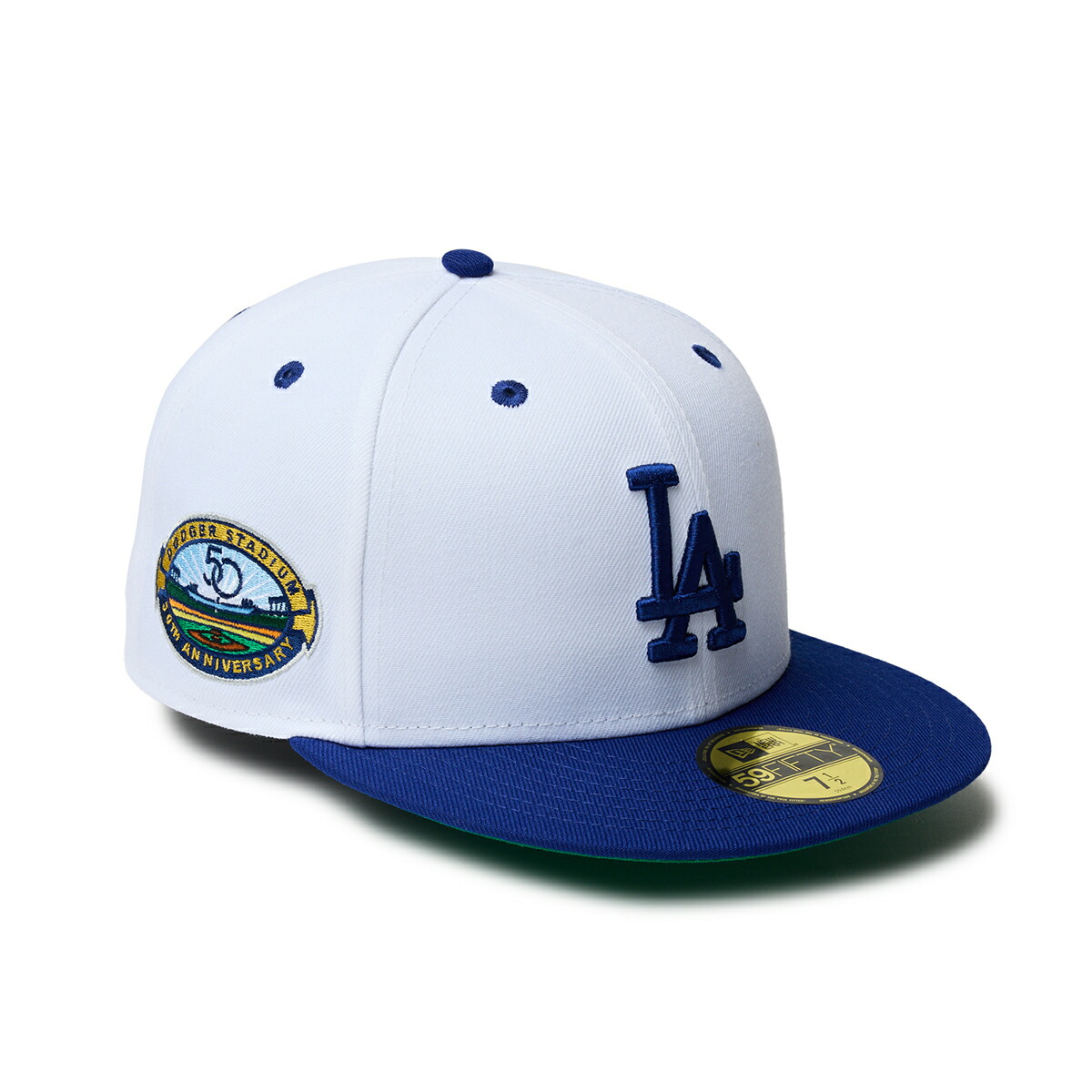 【楽天市場】NEW ERA LOS ANGELES DODGERS DODGER STADIUM 50TH_SIDE PATCH ...