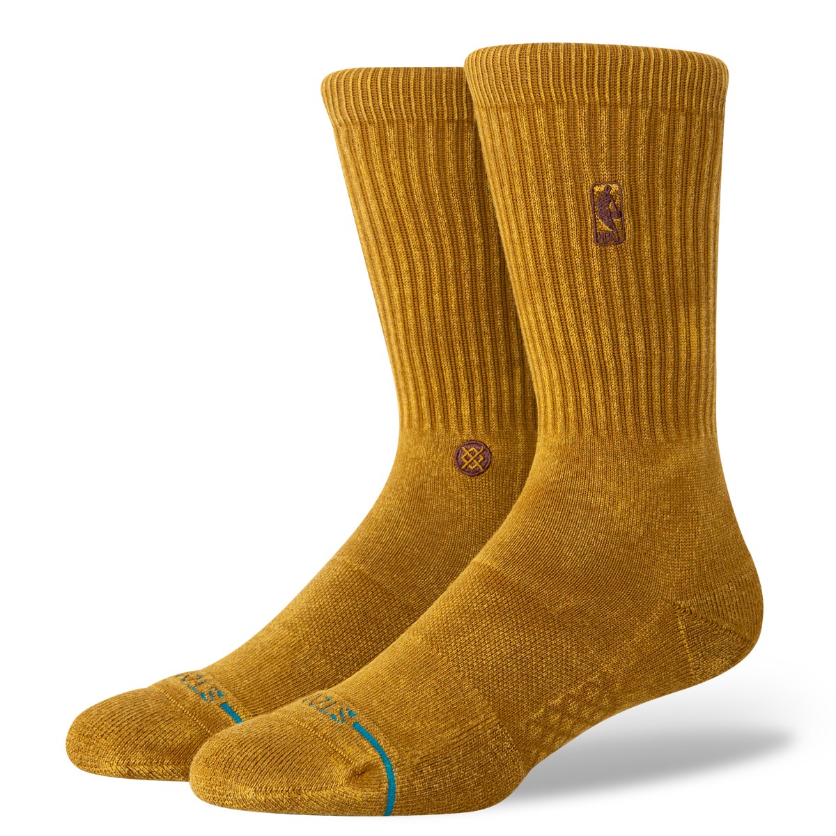 【楽天市場】【30%OFF】STANCE NBA LOGOMAN WASH(GOLD)(スタンス NBA ロゴマン ウォッシュ)【メンズ】【靴下 クルーソックス ヴィンテージ加工】【24FW ...
