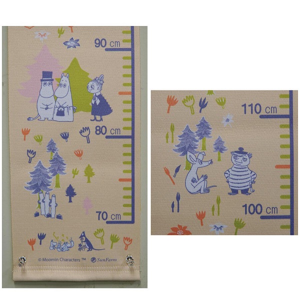 【楽天市場】【クーポン最大550円OFF!】あす楽!!【送料無料】ムーミン 身長計 MOOMIN KC5216 壁掛け 180cm 簡単 計測 ...