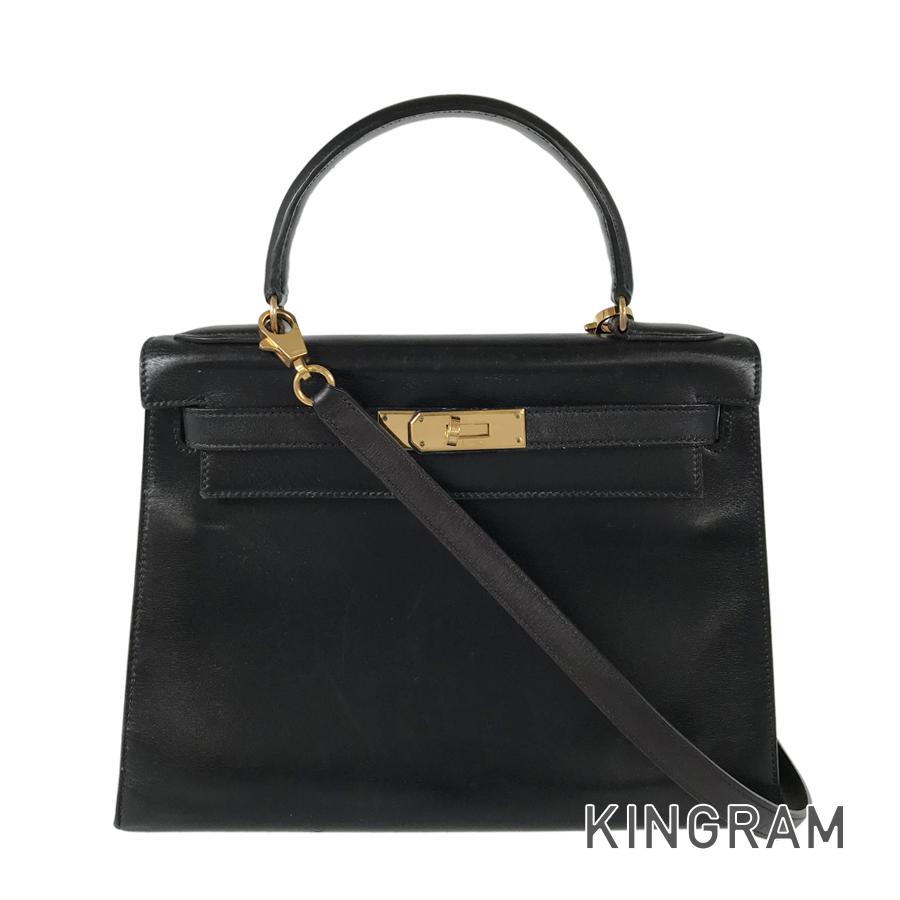 【楽天市場】エルメス HERMES ケリー 28 ボックスカーフ ハンドバッグ ssh【中古】：キングラム楽天市場店
