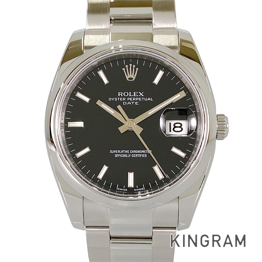【楽天市場】ロレックス ROLEX オイスター パーペチュアル デイト 115200 SS 自動巻 メンズ 腕時計 ss【中古】：キングラム楽天市場店
