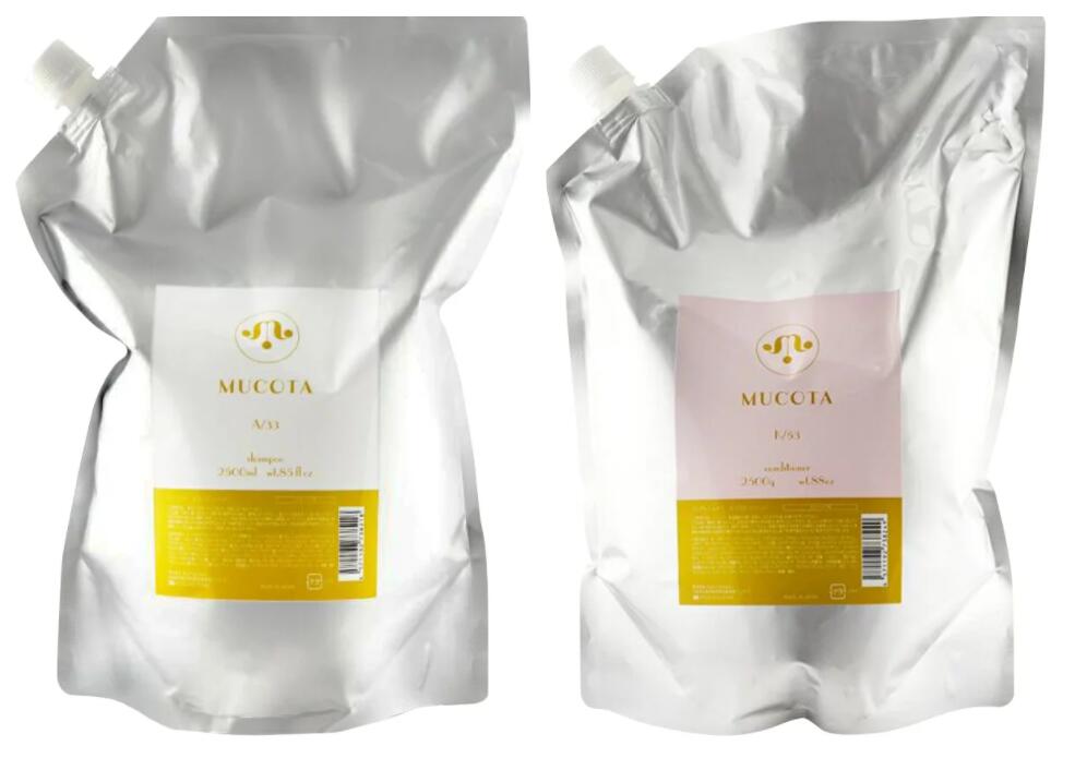 【楽天市場】【期間限定!全商品P2～20倍】送料無料!ムコタ A/33 K/53 セット2500ml+2500g シャンプー トリートメント セット ベリーホイップハッピー 【2/4 20: ...