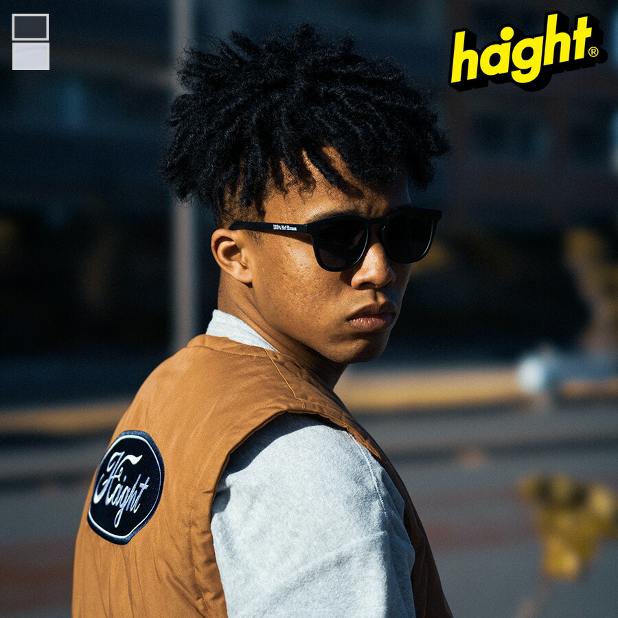 【楽天市場】ヘイト サングラス HAIGHT 100% NOT HUMAN SUN GLASSES "TEXTA" スクエア フレーム ...