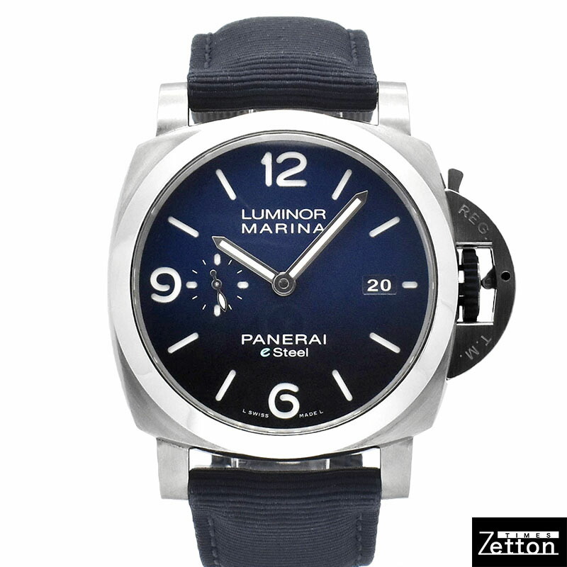 【楽天市場】【国際保証書有り】【外装仕上げ済み】パネライ PANERAI ルミノール 44mm マリーナ ESteel ブループロフォンド ...