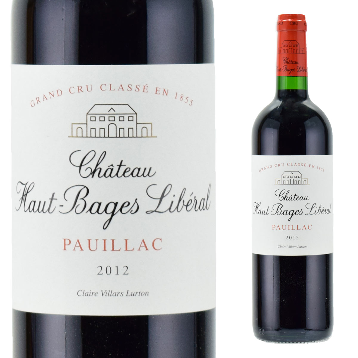 【楽天市場】シャトー・オー・バージュ・リベラル 2012 750ml赤 ボルドー地方 格付5級 ポイヤックChateau Haut Bages ...