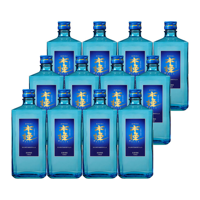 【楽天市場】木挽BLUE(こびきブルー) 25度 720ml×12本 芋焼酎 雲海酒造 宮崎県※北海道･東北エリアは別途運賃が1000円発生します。：オーリック