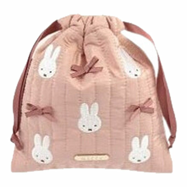 【楽天市場】ミッフィー「my favorite ribbon miffy/巾着(ピンク)」：金箔屋本舗 Gold-Shop