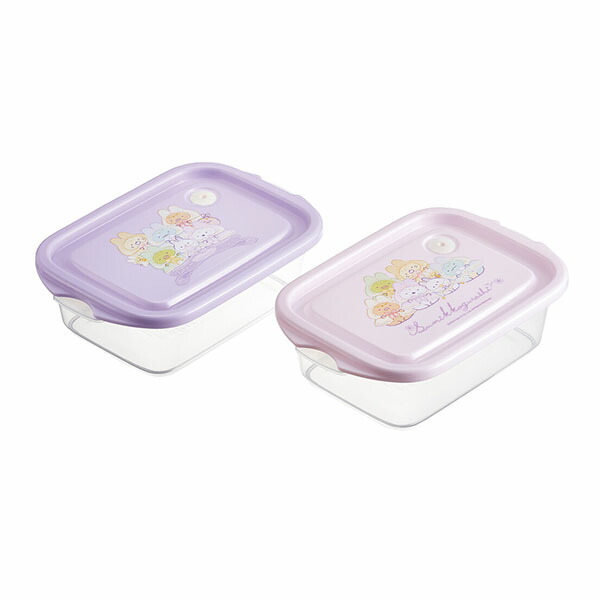 【楽天市場】San-X すみっコぐらし「うさぎのふしぎなおまじないと/抗菌シールボックス500ml 2個入」：金箔屋本舗 Gold-Shop