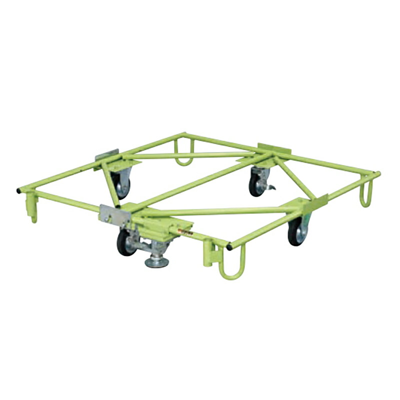 【楽天市場】サカエ 樹脂パレット台車 フロアストッパー付 SC-110F 荷役 運搬機器 パレット：金象本舗楽天市場店