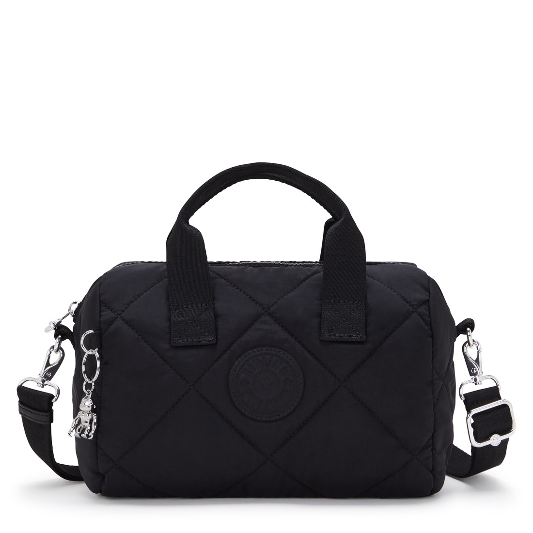 【楽天市場】キプリング 公式 ボストンバッグ BINA M(Cosmic Black Ql) ビーナエム(コスミックブラックキルト ...