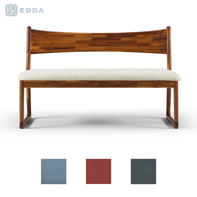 【楽天市場】北欧スタイル家具 EDDA エッダ LD Bench 2人掛けベンチ シンプルモダン 北欧 ミッドセンチュリー ヴィンテージ家具 ...