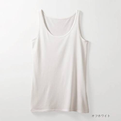 【楽天市場】【竹布特典】TAKEFU タンクトップ オフホワイト L-LL 【ナファ生活研究所】：きらら自然食品・マクロビ通販