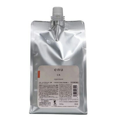 【楽天市場】enu エヌ リペアメント CR ヘアトリートメント (1500g) 詰替レフィル NAKANO ナカノ：kireio