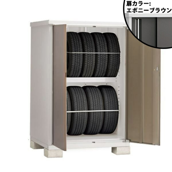 【楽天市場】『配送は関東・東海限定』イナバ物置 BJX／タイヤストッカー BJX-119DT EB タイヤ専用収納庫 『屋外用ドア型小型物置 DIY向け』『追加金額で工事も可能』 EB ...