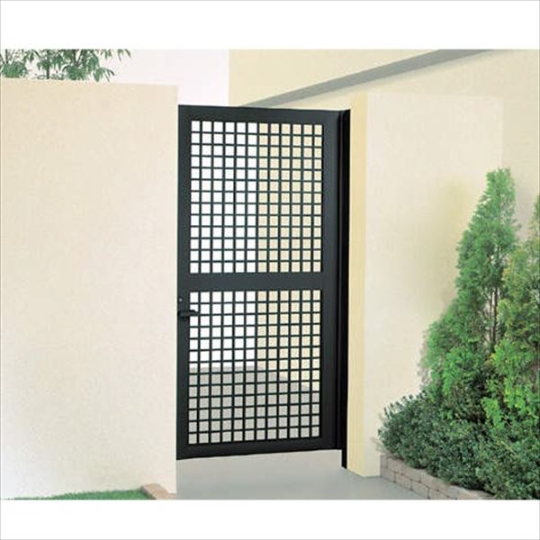 【楽天市場】【送料無料】【法人様限定商品 個人宅・現場配送不可】四国化成 クレディ門扉 3型 柱仕様 片開き 1018 『ゲート 部材 ...