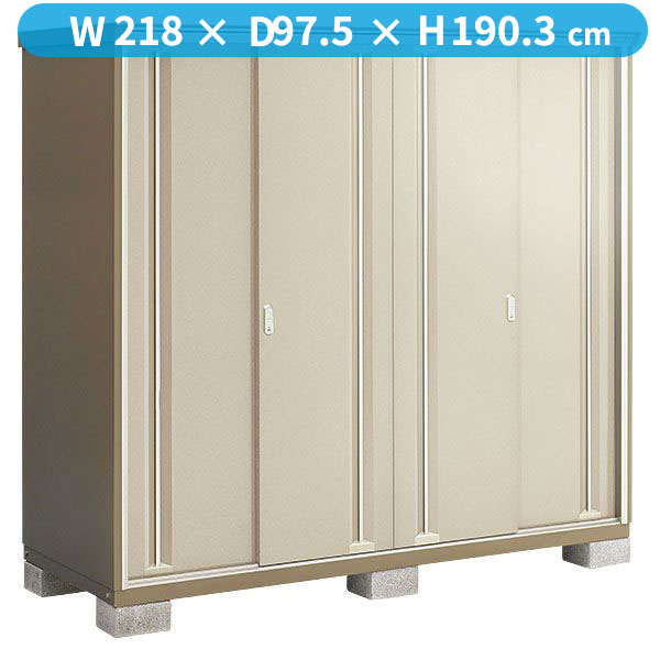 【楽天市場】【二重構造 結露出にくい】イナバ物置 KMW／ナイソーシスター KMW-219EP NG 長もの収納タイプ『物置 屋外 小型 小屋 倉庫 収納庫 diy キット おしゃれ』【関東 ...