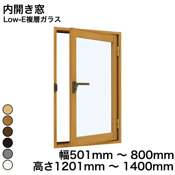 【楽天市場】【YKKAP正規ガラス使用】YKK YKKAP マドリモ 内窓 プラマードU 内開き窓 Low-E複層ガラス 透明ガラス 5mm+A10mm+3mm 幅 501mm ～ 800mm ...