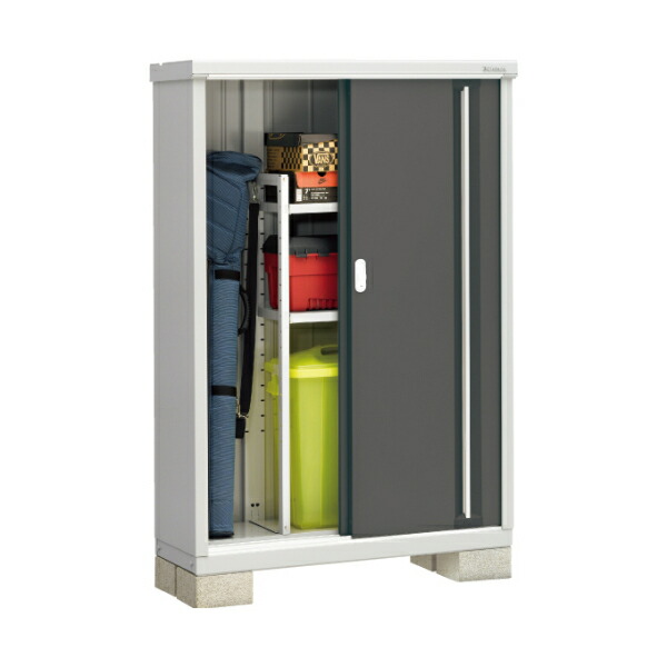 【楽天市場】【長もの収納タイプ】イナバ物置 MJX／シンプリー MJX-114DP EB 長もの収納タイプ『物置 屋外 小型 小屋 倉庫 収納庫 イナバ diy キット スリム おしゃれ ...