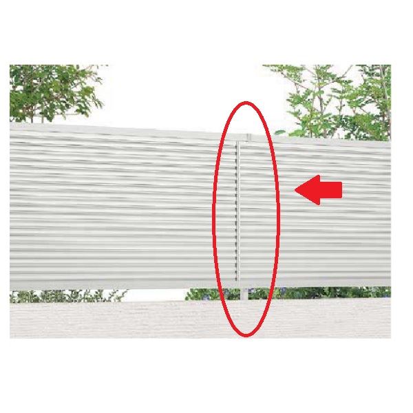 【楽天市場】【柱】 フェンス 目隠し LIXIL フェンスAB YL1型 T-12 柱 H1200 高さ120cm フリーポール 支柱『リクシル 柱のみ 柱だけ 屋外 アルミ 庭 diy ...