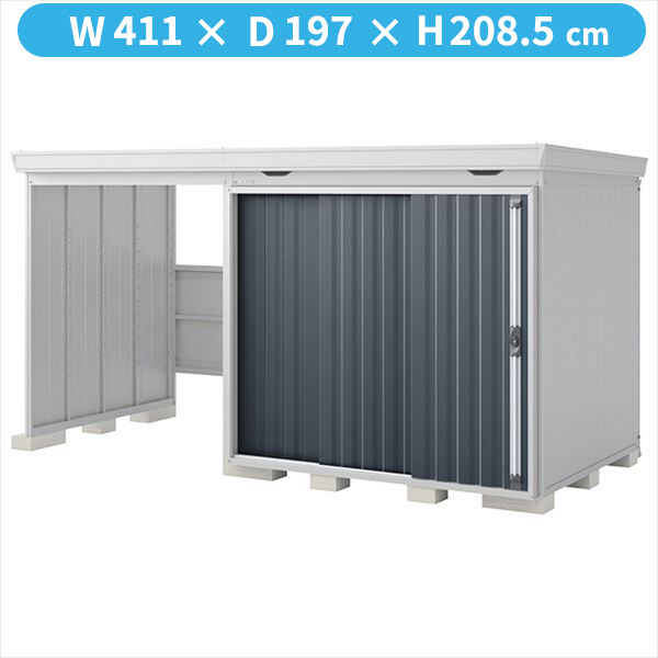 【楽天市場】【自転車置場 駐輪】イナバ物置 FW／フォルタ ウィズ FW-18K+2218S CG スタンダード 左側開放スペース 豪雪型『物置 屋外 大型 diy』【関東・東海地方限定配送 ...